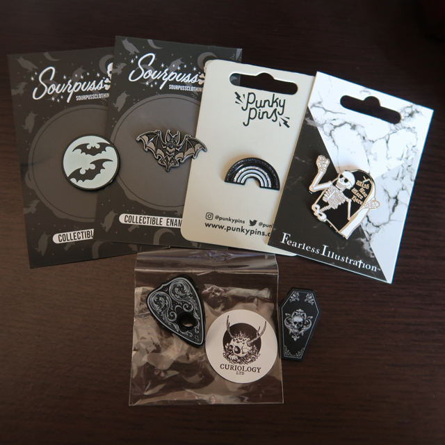 Gothic Pins - Dark Dwelling